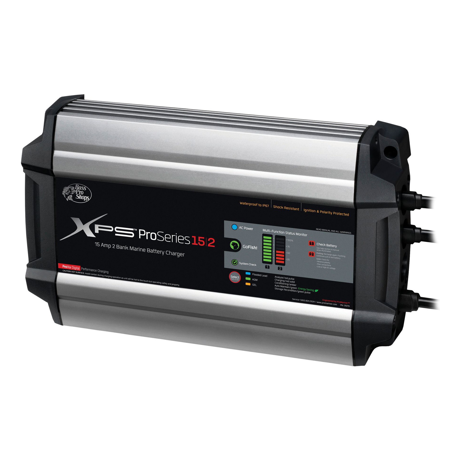 Bass Pro Shops XPS ProSeries Marine Battery Charger | Mack's Prairie Wings